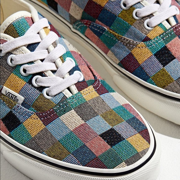 Vans | Shoes | Vans Authentic Woven Checkerboard | Poshmark